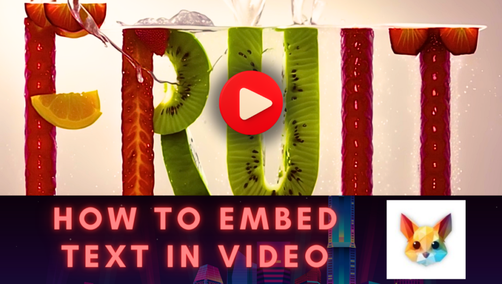 How to Embed Text and Graphics in Video using Pika Labs AI?
